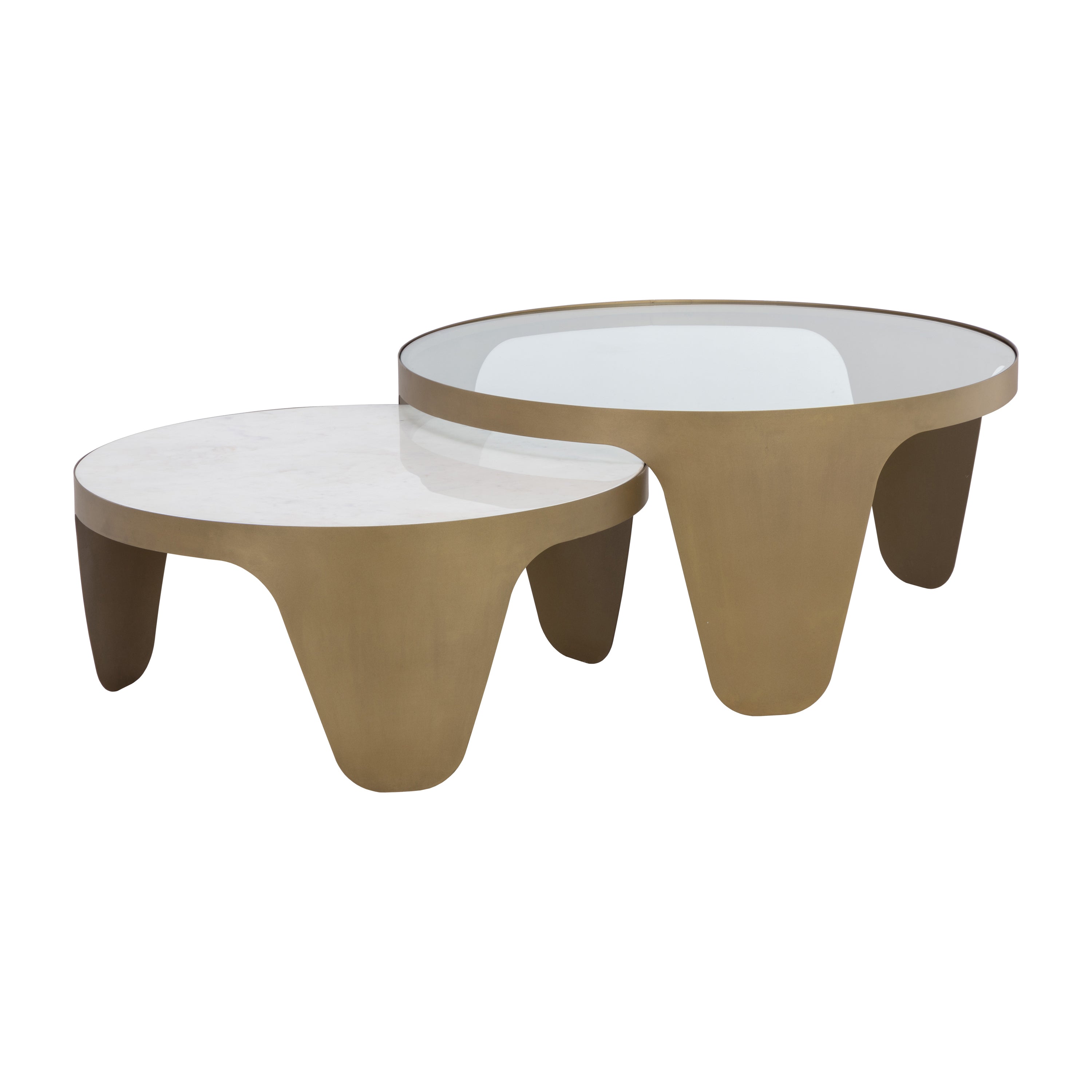 Sunpan Mysaria Nesting Coffee Tables (Set of 2) - 2Modern