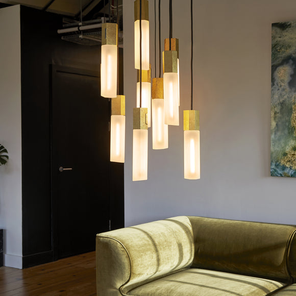 Tala Basalt Multi-Light Pendant Light - 2Modern