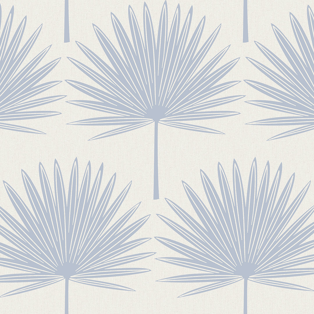 Tempaper Stamped Palm Peel and Stick Wallpaper Sample Swatch - 2Modern