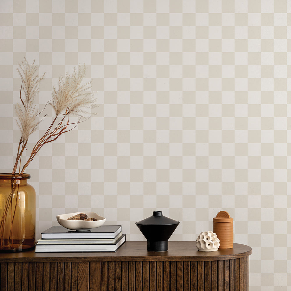 Tempaper Checkmate Peel and Stick Wallpaper - 2Modern