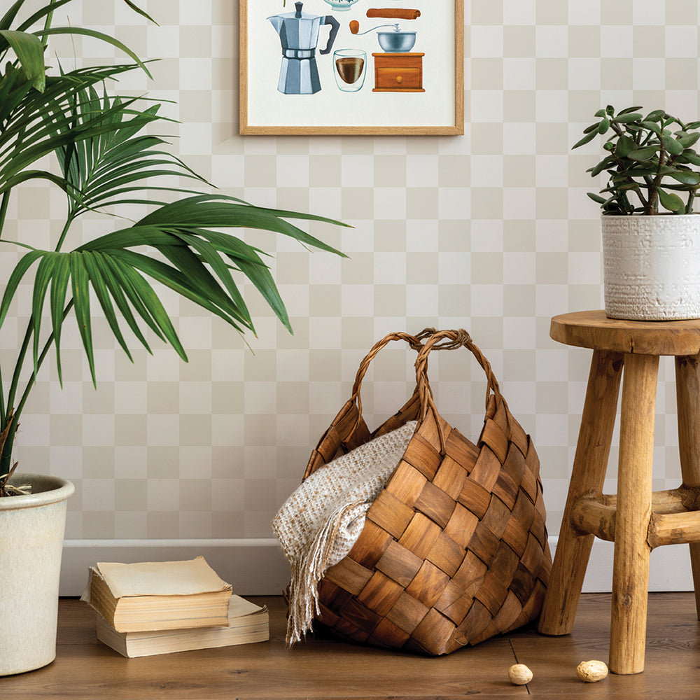 Tempaper & Co Checkmate Removable Wallpaper - 2Modern