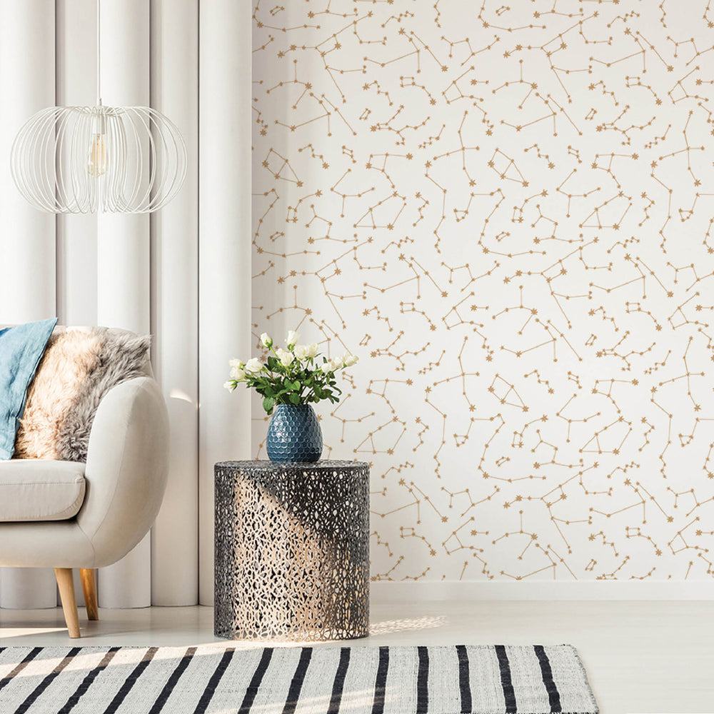 Tempaper & Co Constellations Wallpaper - 2Modern