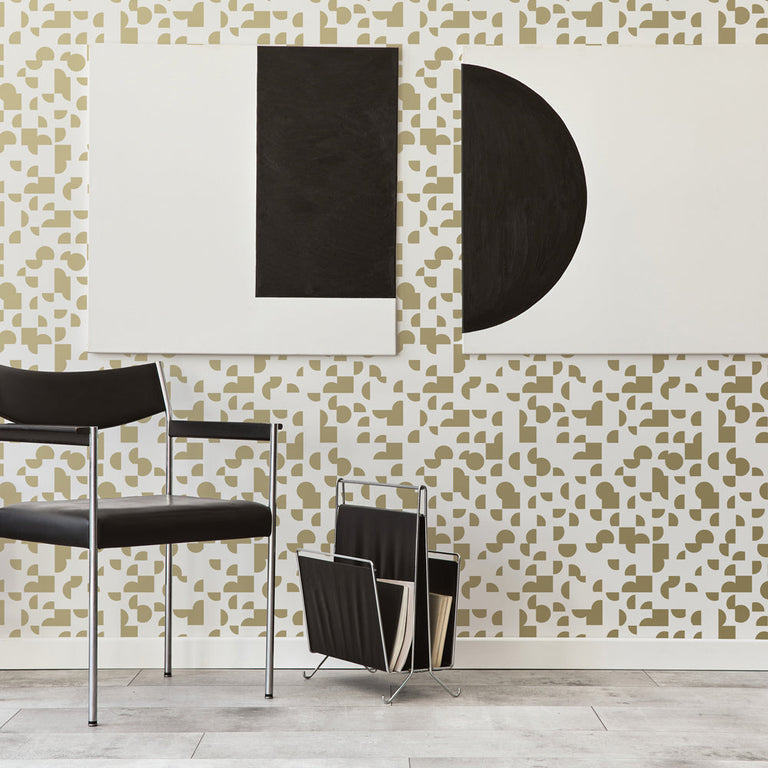 Tempaper & Co Mod Geo Removable Wallpaper - 2Modern