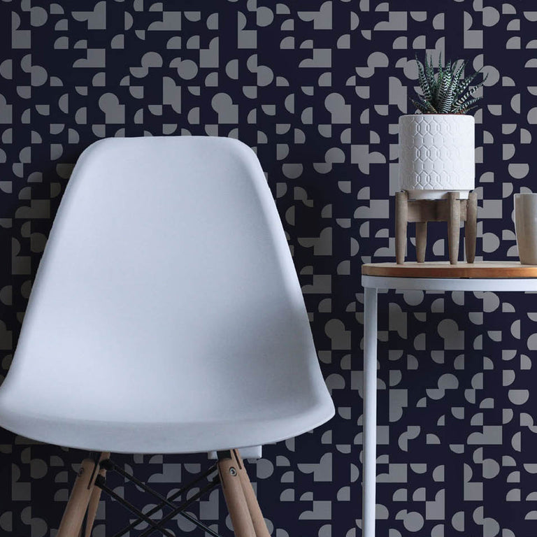 Tempaper & Co Mod Geo Removable Wallpaper - 2Modern