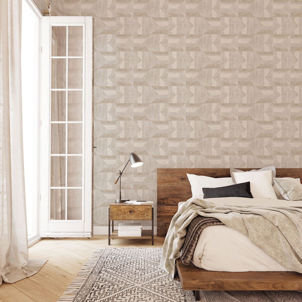 Tempaper Quilted Patchwork Removable Wallpaper - 2Modern
