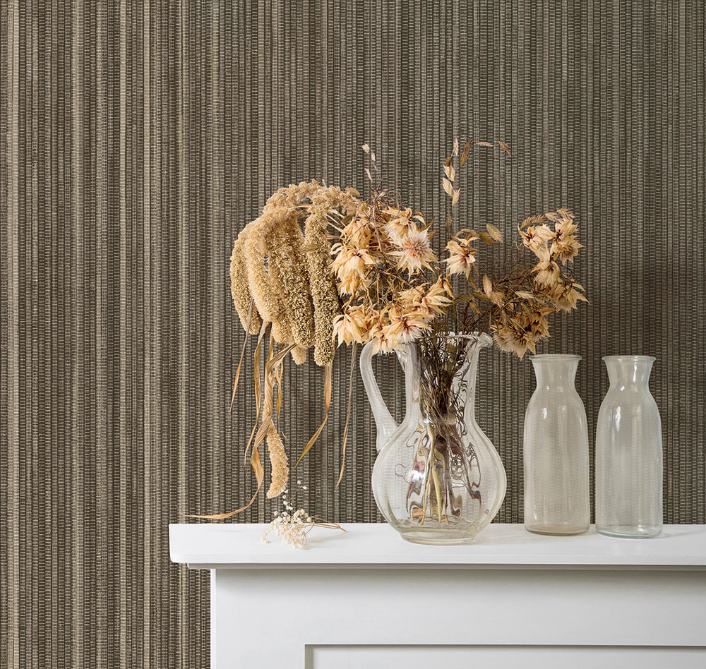 Tempaper Grasscloth Peel and Stick Wallpaper - 2Modern
