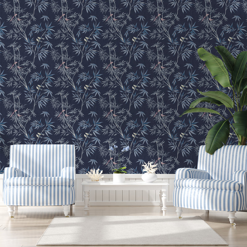 Tempaper & Co Bamboo Chinoiserie Removable Wallpaper - 2Modern
