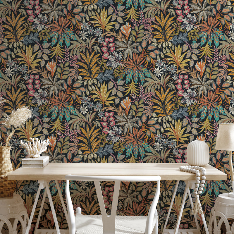 Tempaper Crafted Floral Peel and Stick Wallpaper - 2Modern