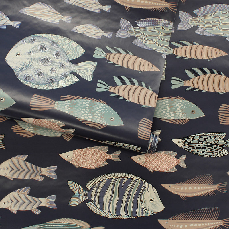 Tempaper & Co Marine Fish Removable Wallpaper - 2Modern