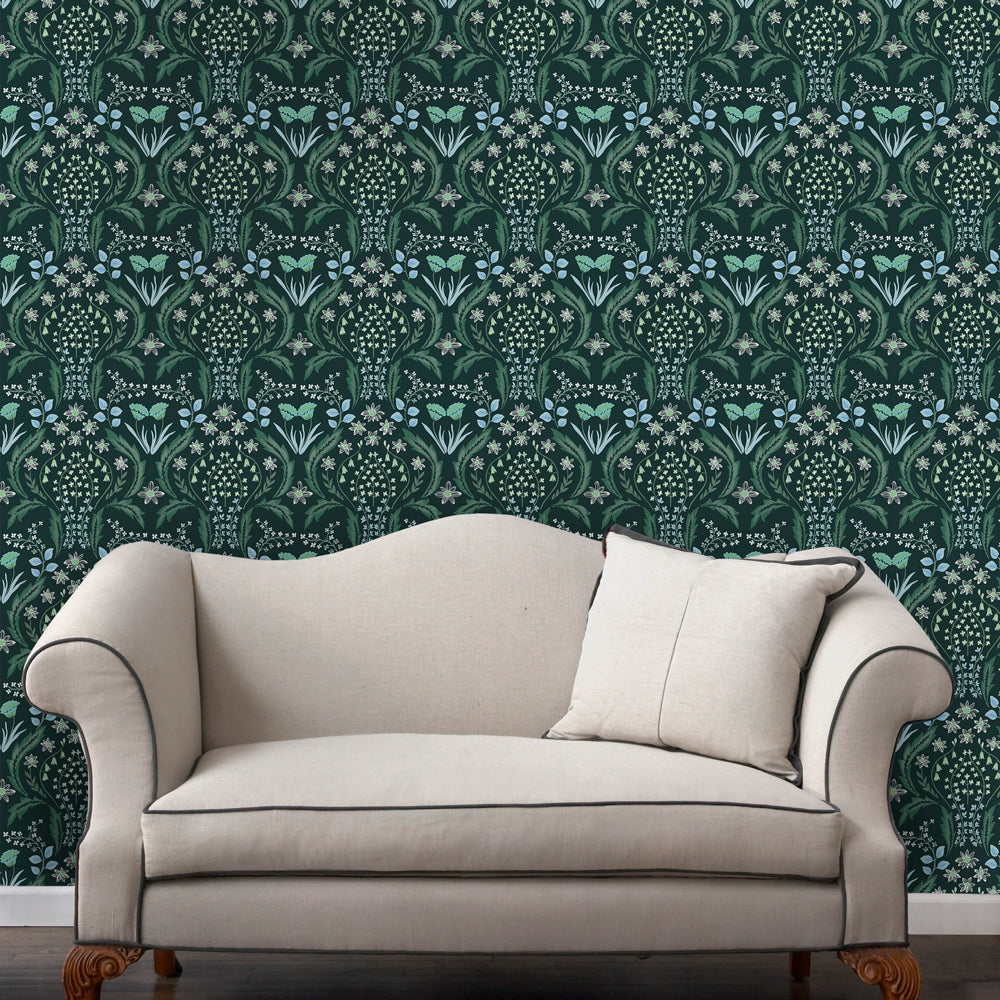 Tempaper Scandi Floral Removable Wallpaper - 2Modern