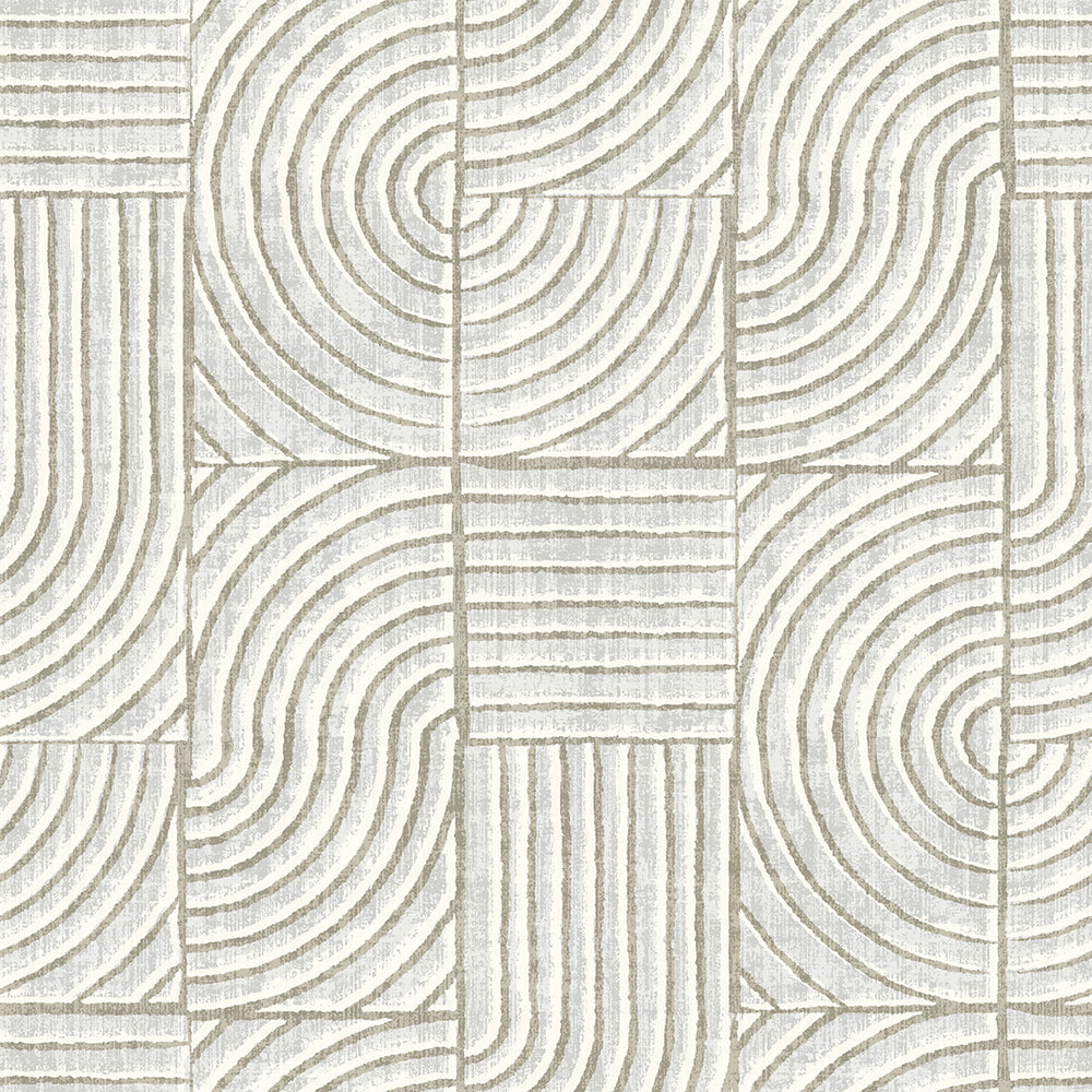 Tempaper & Co Tile Block Removable Wallpaper - 2Modern