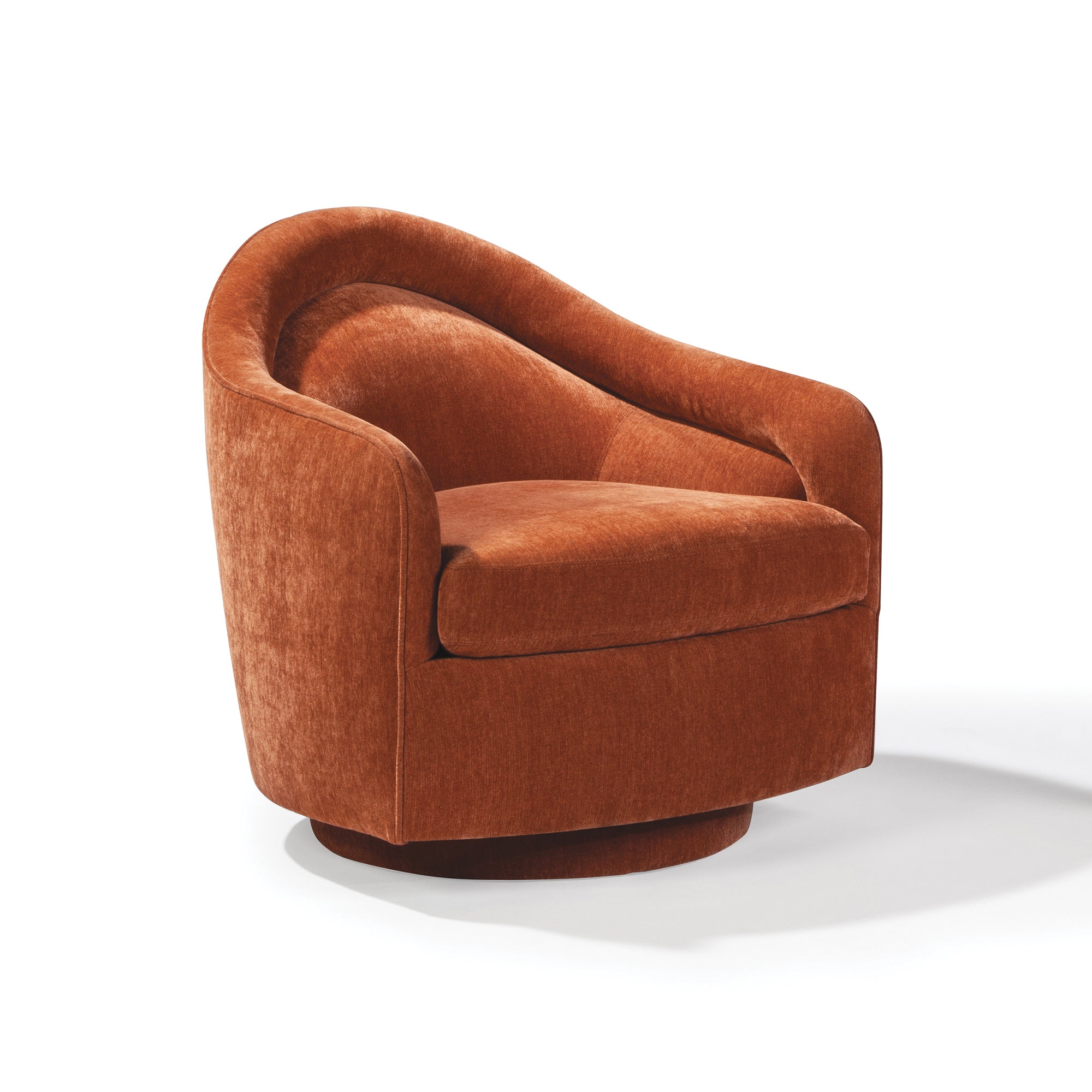 Thayer Coggin Tear Drop Swivel-Tilt Lounge Chair - 2Modern