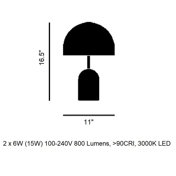 Tom Dixon Bell LED Table Lamp - 2Modern