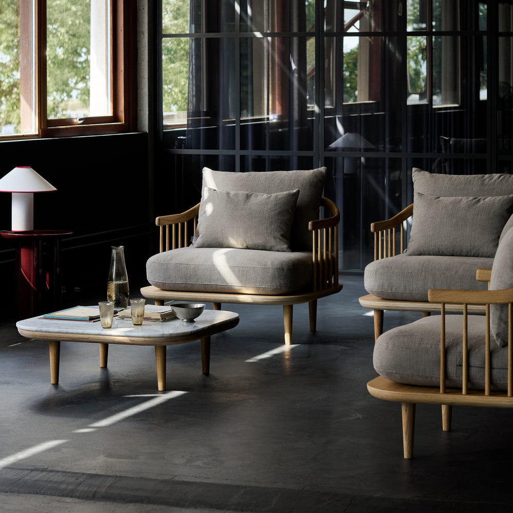 &Tradition Fly Lounge Chair with Pillow - 2Modern