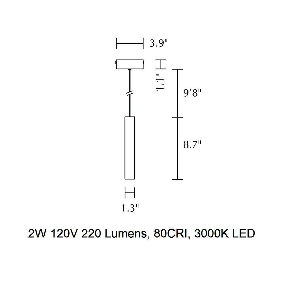 UMAGE Chimes LED Pendant Light - 2Modern