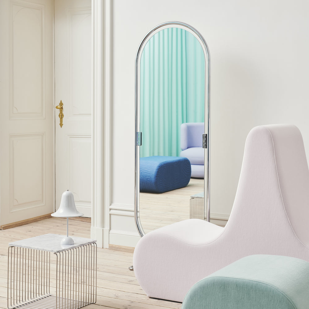 Verpan System 1-2-3 Mirror with Butterfly Base - 2Modern