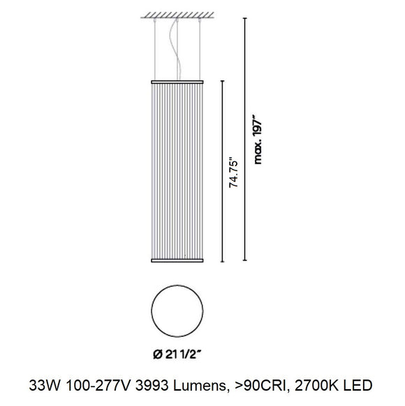 Vibia Array LED Pendant Light - 2Modern