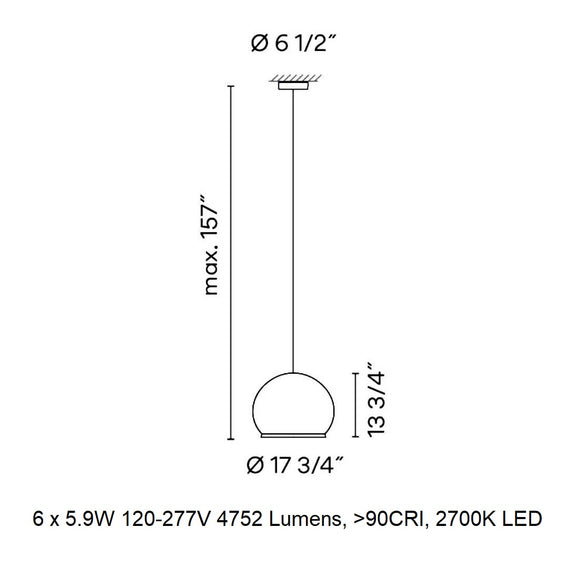 VIBIA Knit LED Pendant Light - 2Modern