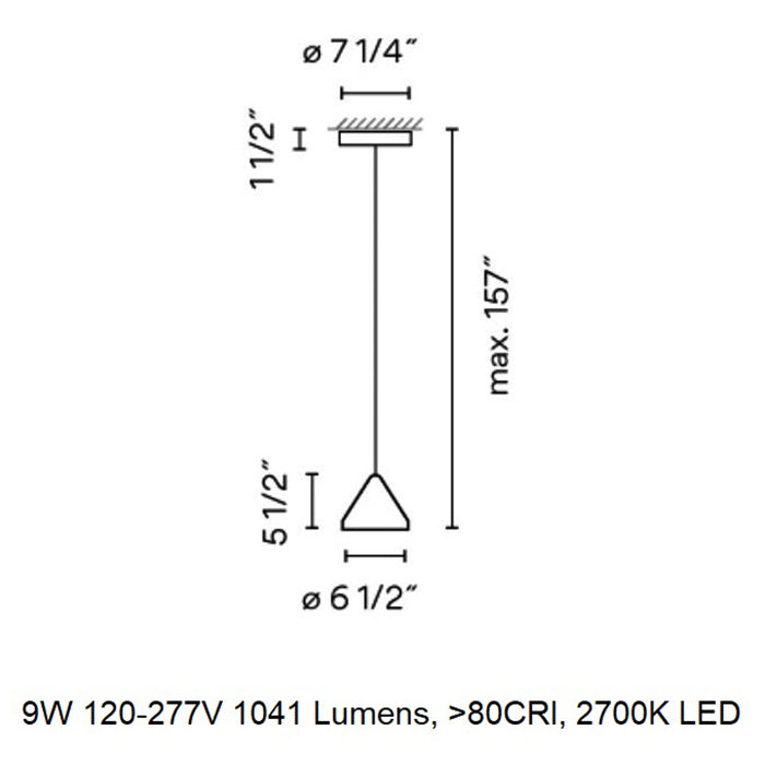 VIBIA North Pendant Light - 2Modern