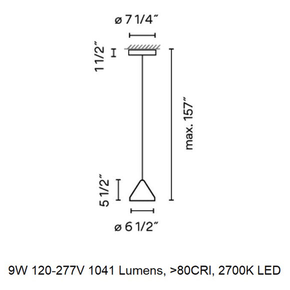 VIBIA North Pendant Light - 2Modern