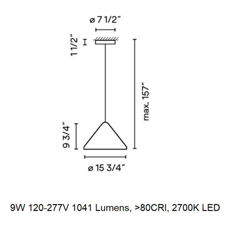 VIBIA North Pendant Light - 2Modern