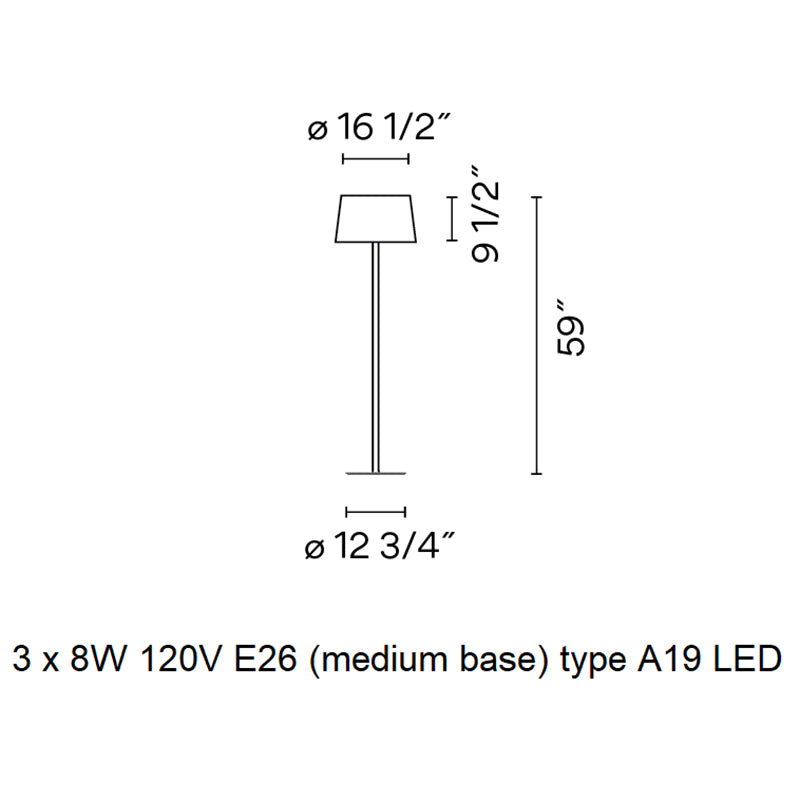 VIBIA Warm Floor Lamp - 2Modern