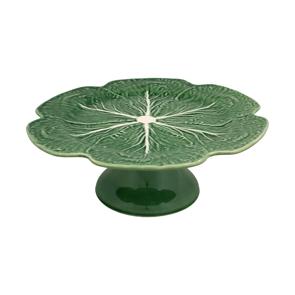 Bordallo Pinheiro Cabbage Cake Stand - 2Modern