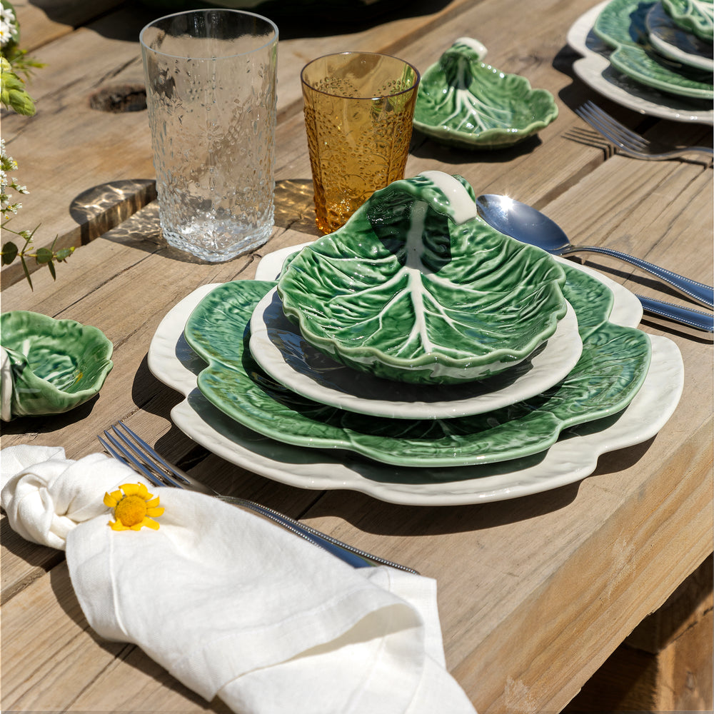 Bordallo Pinheiro Cabbage Dinner Plate - 2Modern
