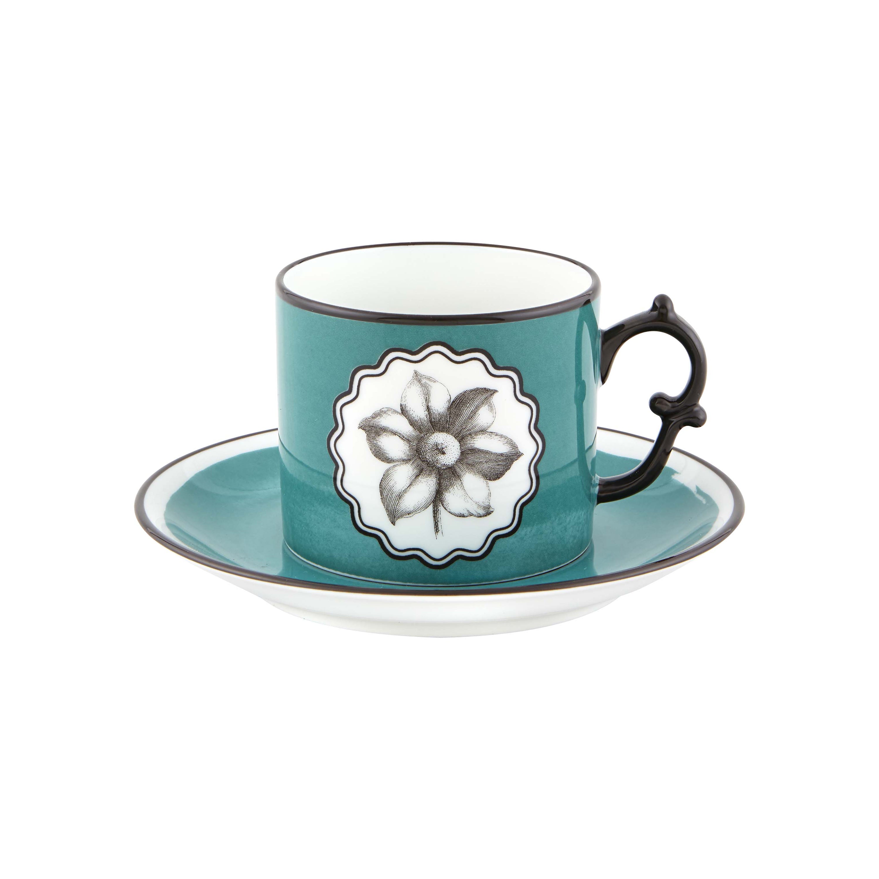 Vista Alegre Herbariae Tea Cup & Saucer (Set of 2) - 2Modern