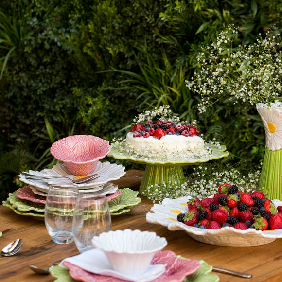 Bordallo Pinheiro Maria Flor Cake Stand - 2Modern