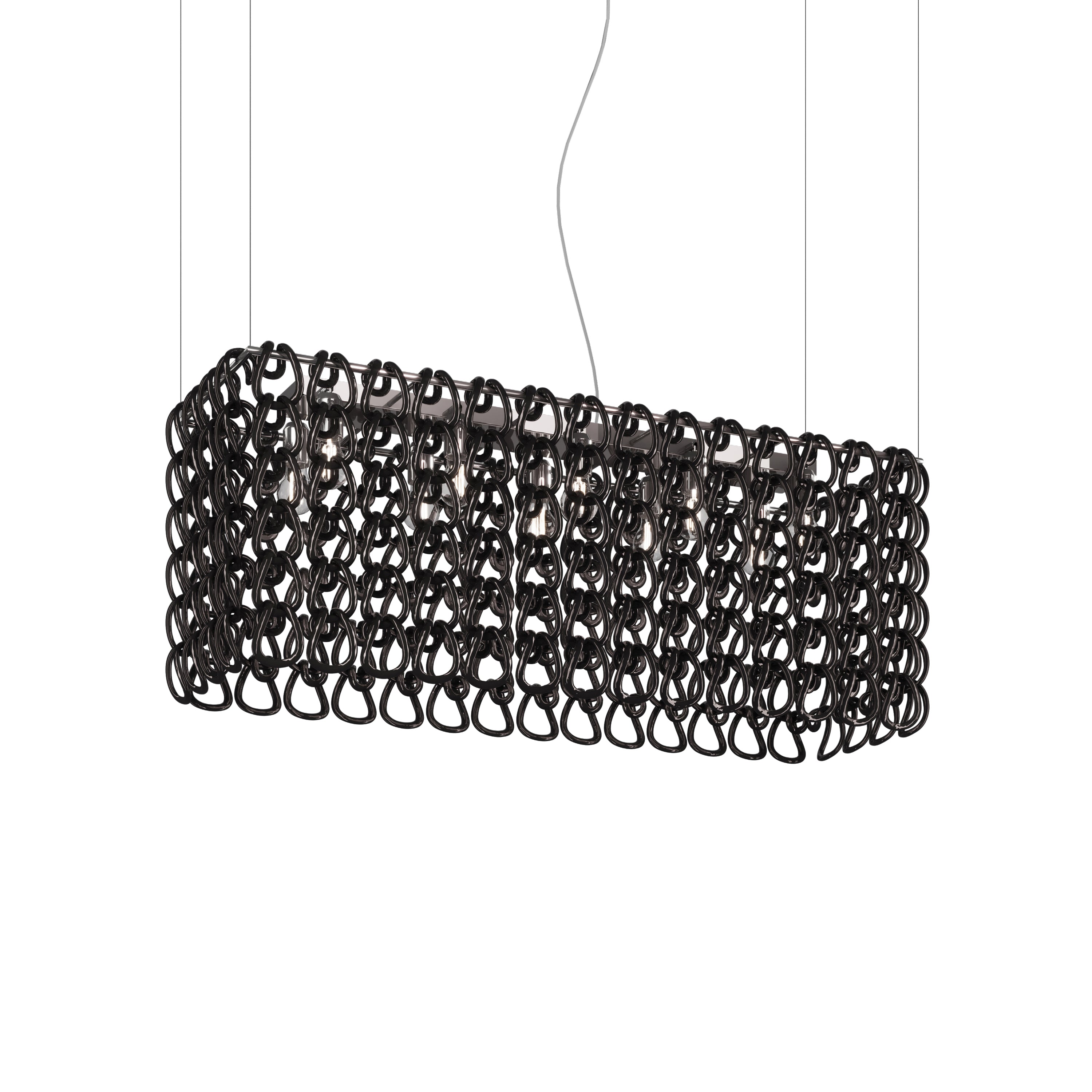 Vistosi Giogali Rectangle Linear Suspension Light - 2Modern