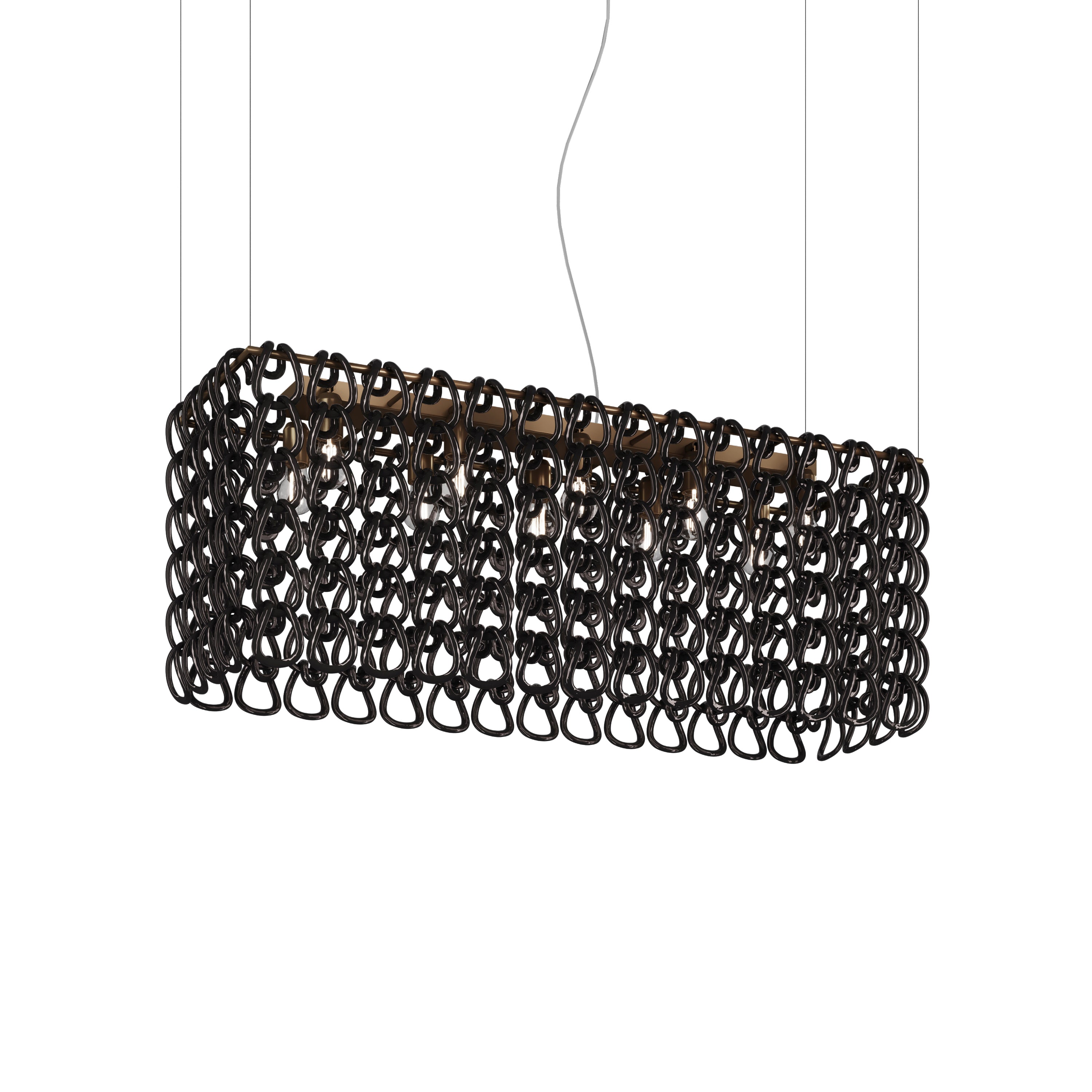 Vistosi Giogali Rectangle Linear Suspension Light - 2Modern