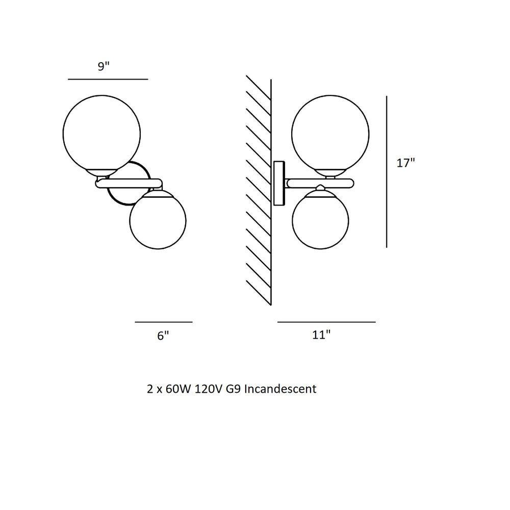 Vistosi Puppet Ring Wall Sconce - 2Modern