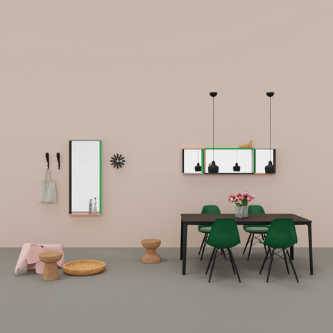 Vitra Colour Frame Mirror - 2Modern