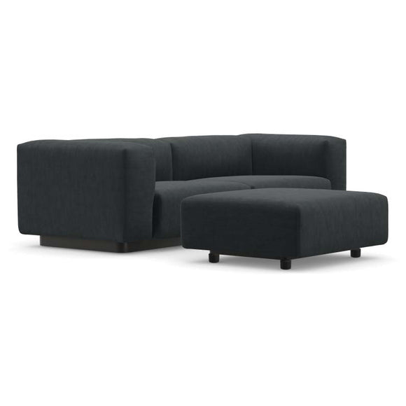 Vitra Soft Modular 2-Seater Sofa with Ottoman - 2Modern