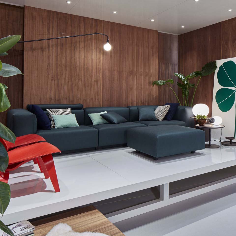 Vitra Soft Modular 3-Seater Sofa - 2Modern