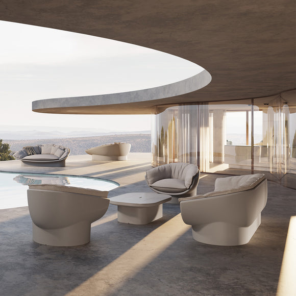 Vondom Luna Coffee Table with Storage - 2Modern