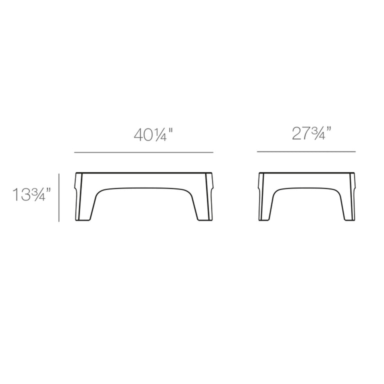 Vondom Solid Coffee Table - 2Modern