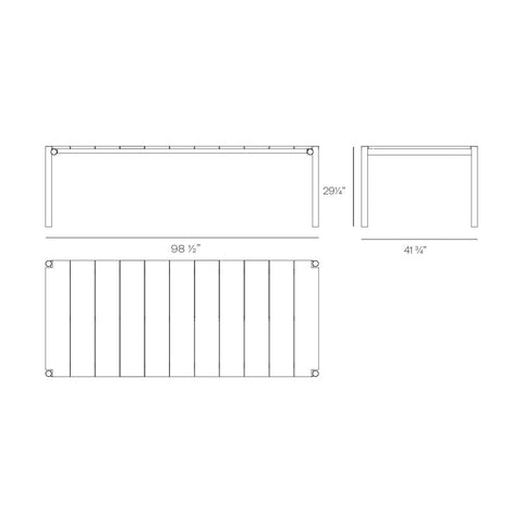 Vondom Tulum Dining Table - 2Modern
