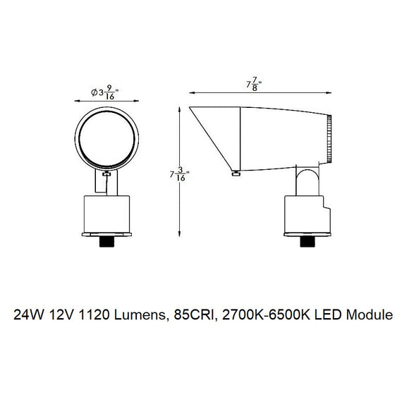 WAC Lighting Colorscaping Outdoor LED Spot Light - 2Modern