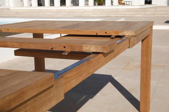 Barlow Tyrie Linear Extending Table - 2Modern