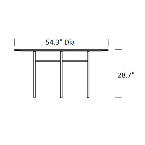 Audo Copenhagen Snaregade Round Table by Menu Design now Audo ...