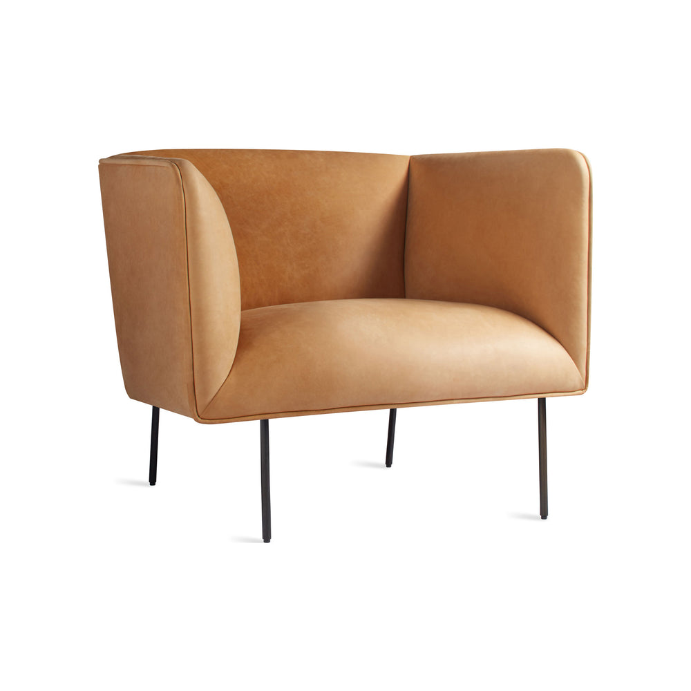 Blu Dot Dandy Leather Lounge Chair - 2Modern