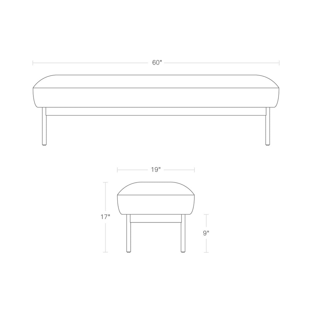 Blu Dot Puff Puff Bench - 2Modern