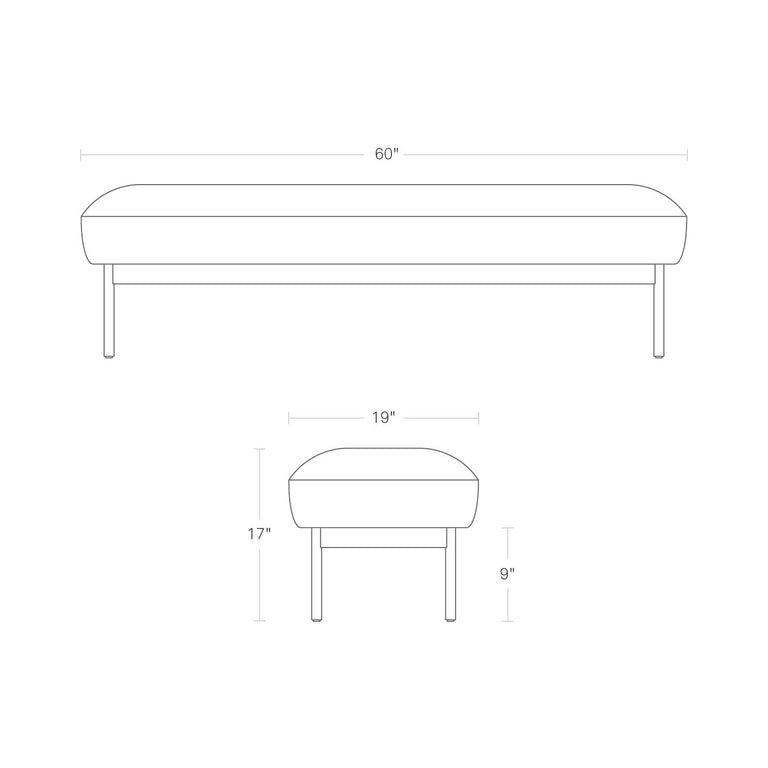 Blu Dot Puff Puff Bench - 2Modern