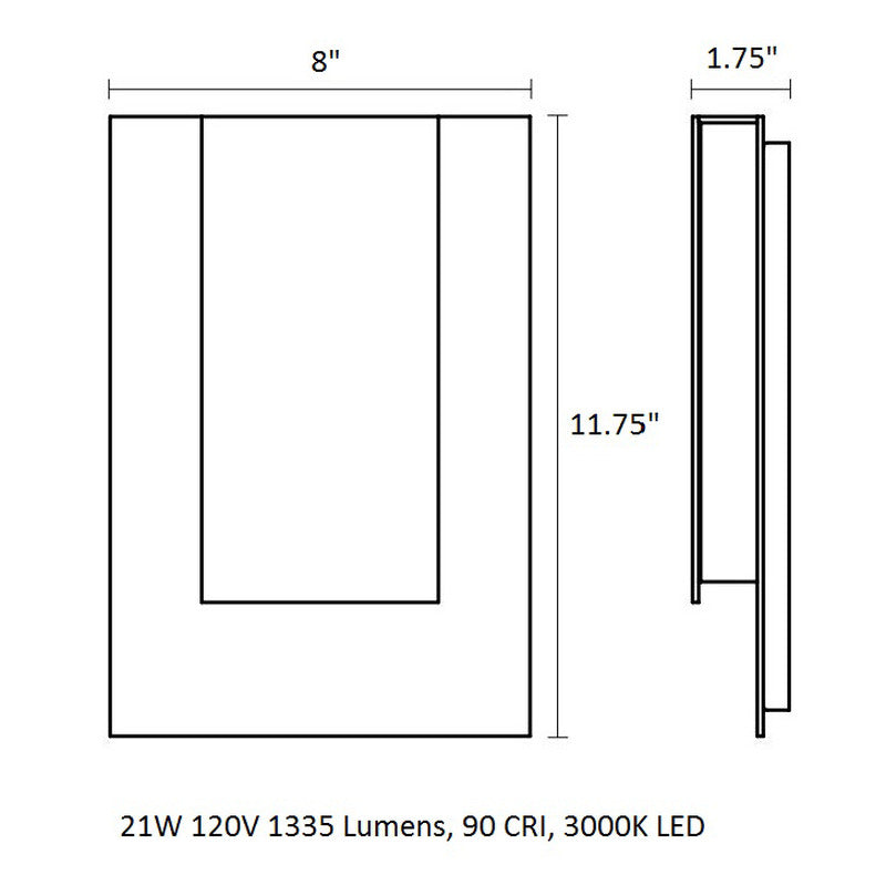 Sonneman Inside-Out® Reveal Wall Light - 2Modern