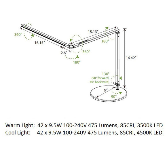 Koncept Z-Bar LED Desk Lamp - 2Modern