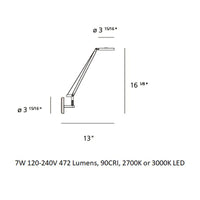 Artemide Demetra Micro Wall Light - 2Modern