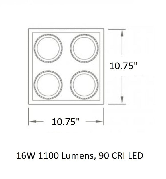 WAC Lighting Precision Multiple Spots Trim - 2Modern