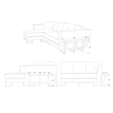 Modern Sectional Sofas | Shop Contemporary Sectionals for Stylish ...